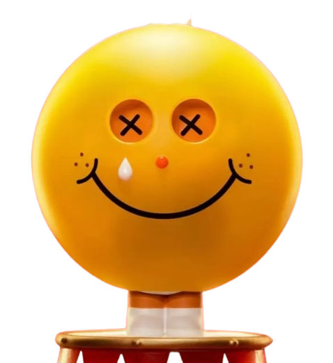 Happie with Happy Face Crybaby created by Crybaby Molly (Molly Yllom)