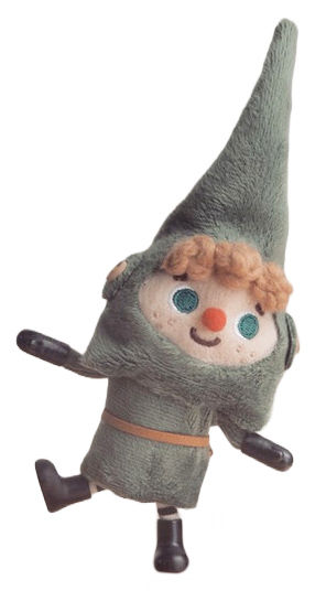 Letter Elf Junior Leaf created by Two Hands Studio