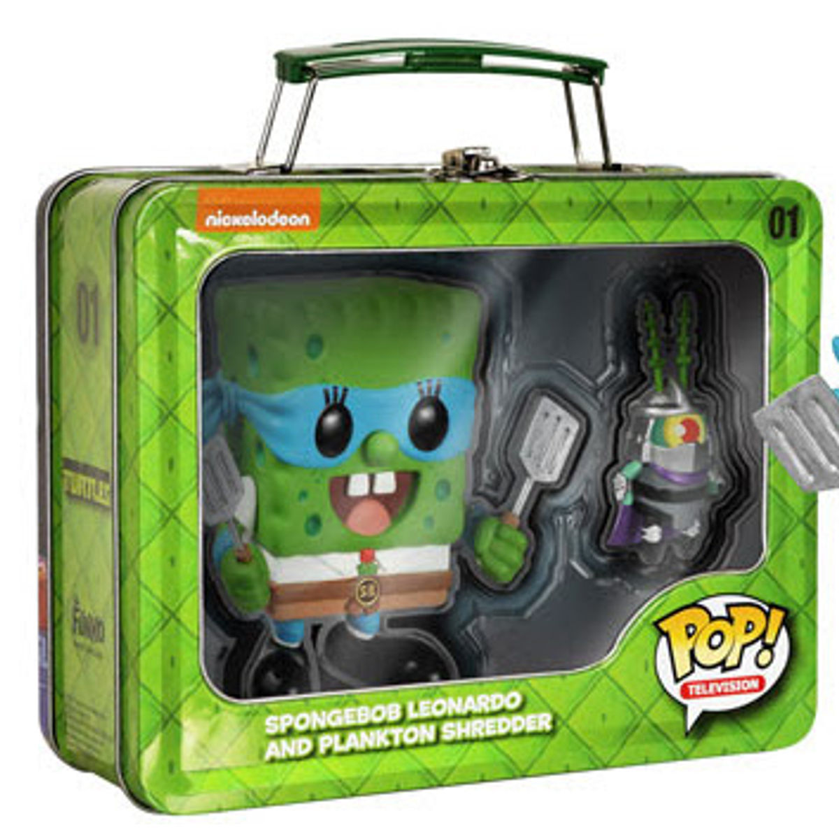 TMNT SpongeBob SquarePants and Shredder Plankton created by Nickelodeon