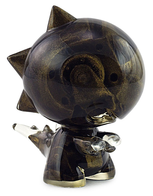 Aged Brass Double Cast RaaarBot created by Dynamite Rex