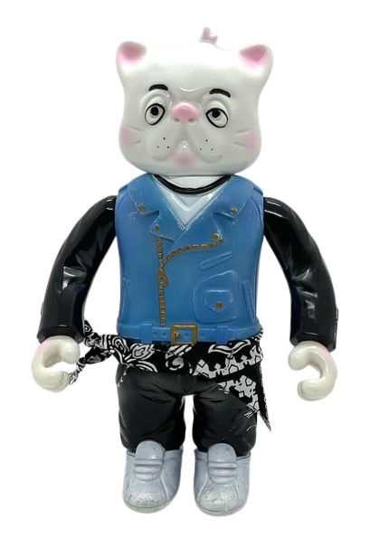 Exhausted Neko Collaboration created by Gilbert Yam, SwingToys